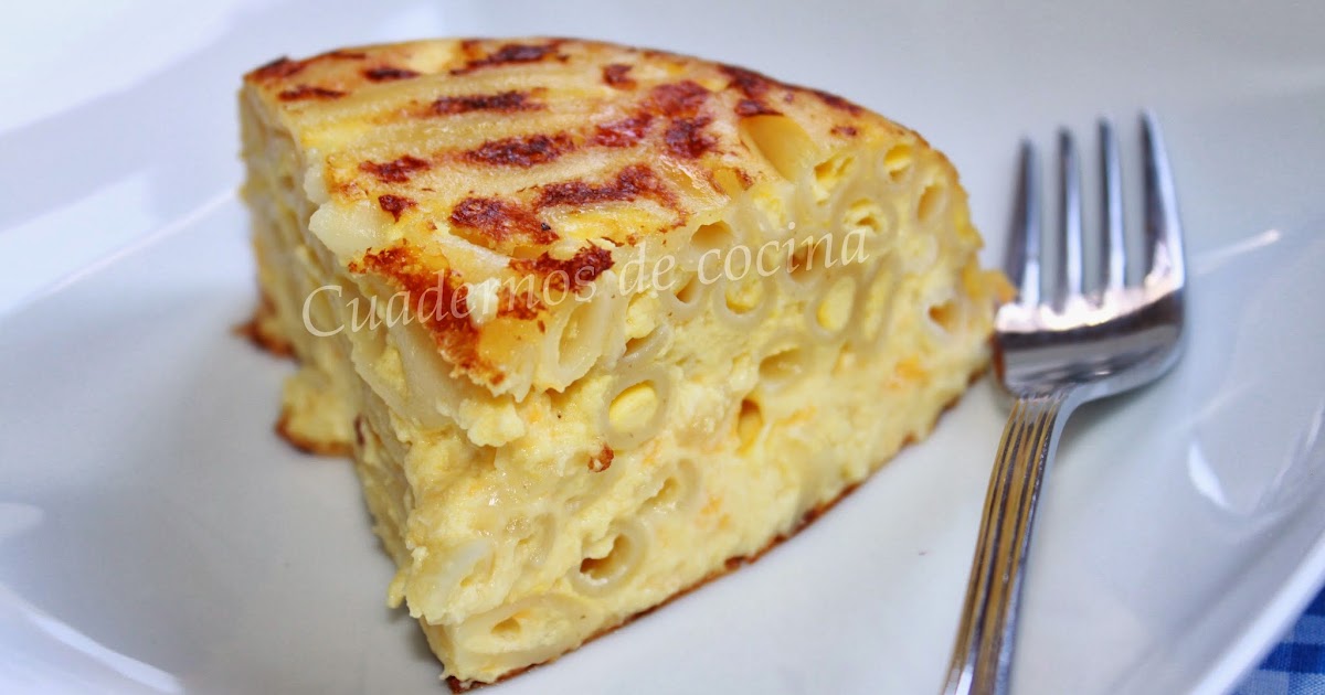 Cuadernos de cocina: Pastel de pasta