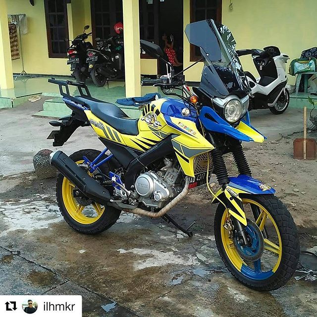 53 Foto Modifikasi Motor Tiger Revo Gaya Touring Terbaru