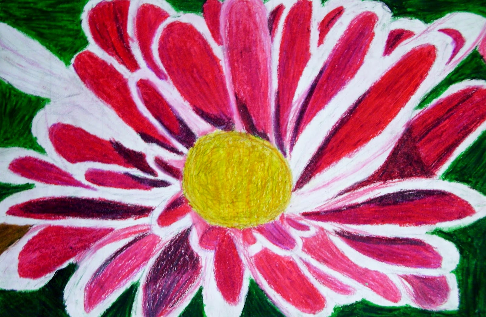 the art classroom: Abstracted Flowers (Intermediate Art - O'Keeffe ...