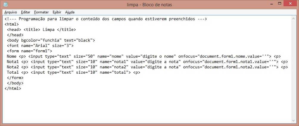 upcurso: Exemplos de JavaScript - Parte 2