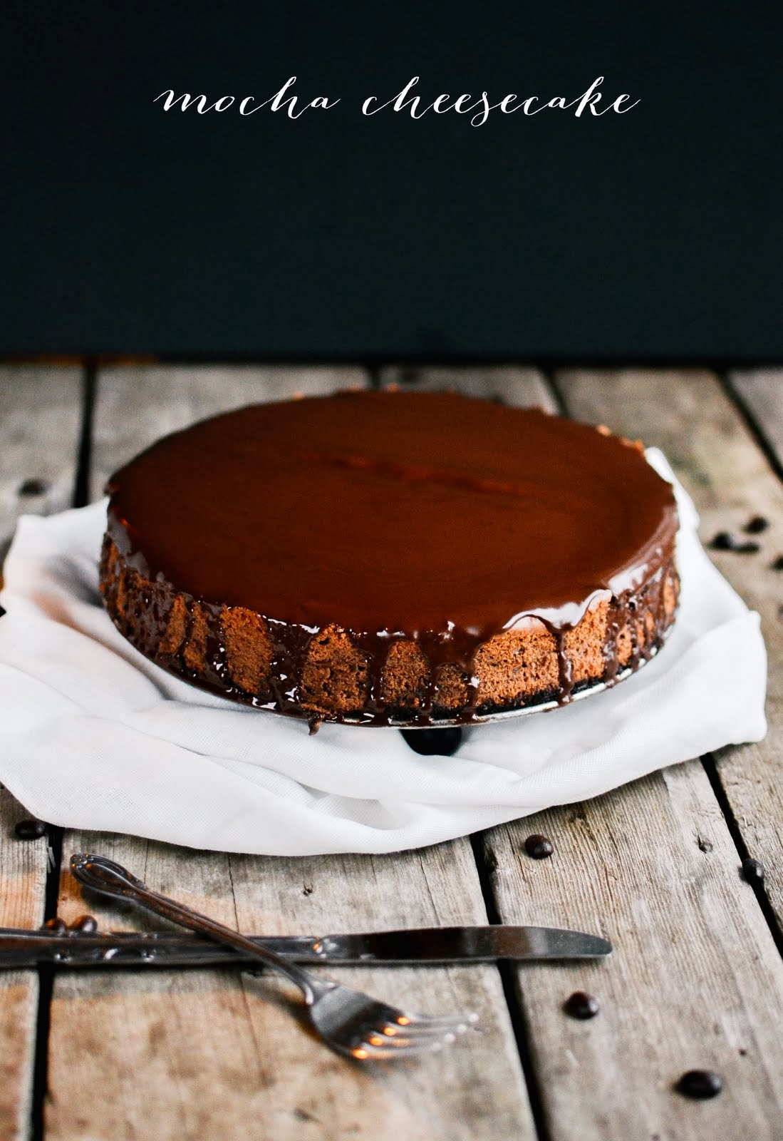 p.s.♡: mocha cheesecake