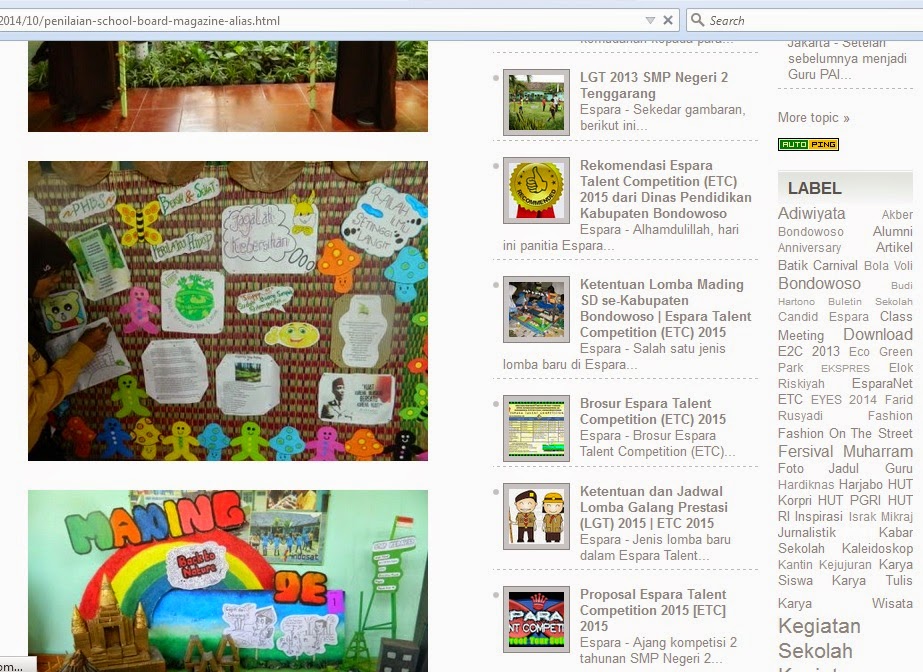 Contoh Produk atau Mading dari Bahan Daur Ulang (Reuse, Reduce, Recycle ...