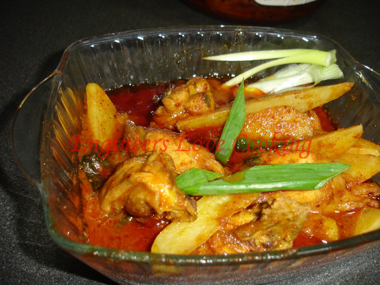 Engineers Love Cooking: KUZI AYAM BERKERISEK / CHICKEN KUZI WITH ...