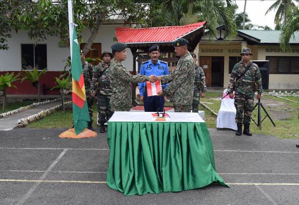 22 REJIMEN ASKAR MELAYU DIRAJA: Serah Terima Tugas Op Pasir Sektor ...