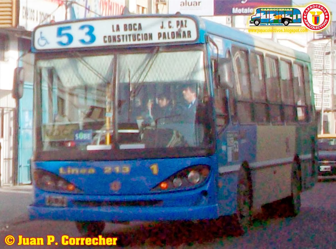 Fotos de colectivos: Linea 213 SAT - Linea 53 de Buenos Aires