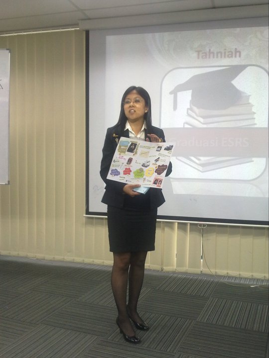 Mary Kay ESRS Training - Won best goal poster! yeah! - Christina Foo