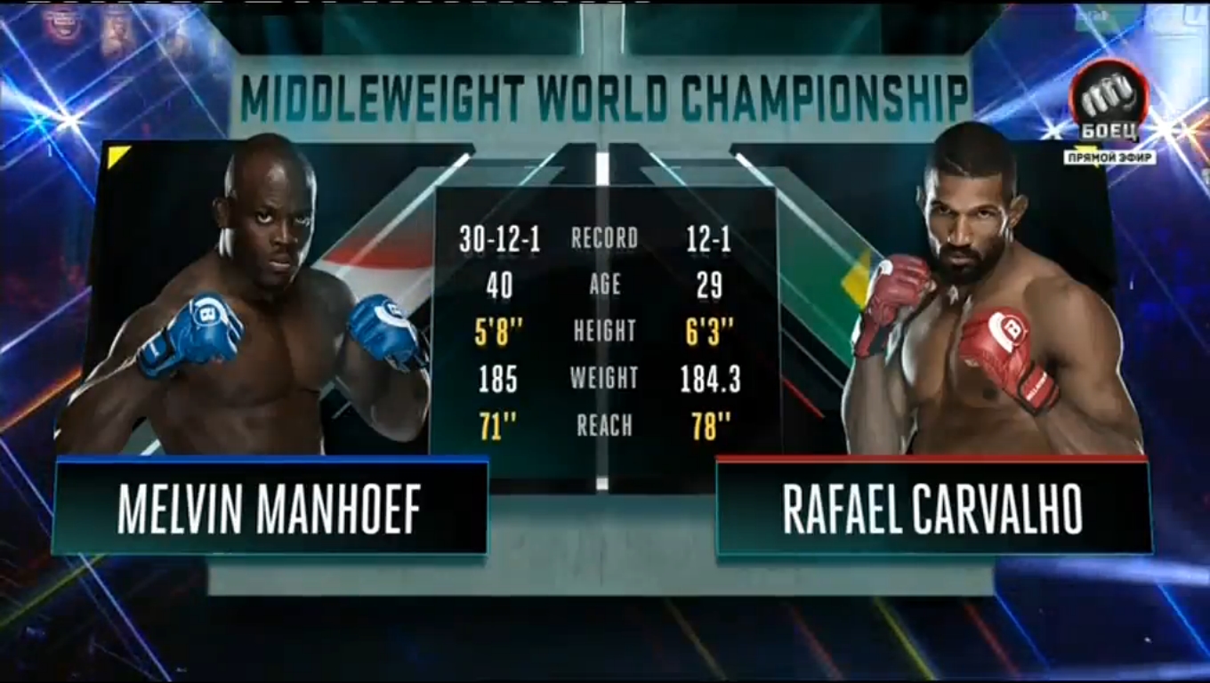 Todas as Lutas Full Fight: Rafael Carvalho vs Melvin Manhoef Full Fight