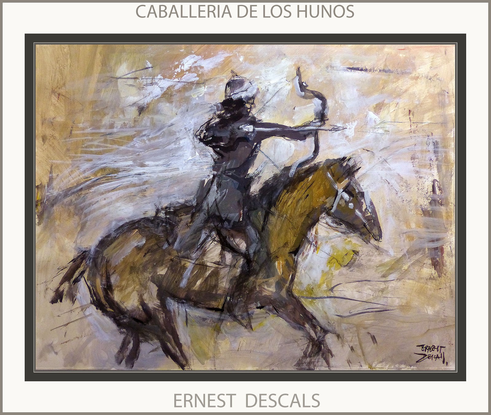 Ernest Descals.Artista Pintor: ATILA-HUNOS-PINTURAS-SOLDADOS-ARTE ...