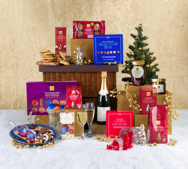 TOPAZ HORIZON: Frances Finds: delicious holiday hampers from Marks ...