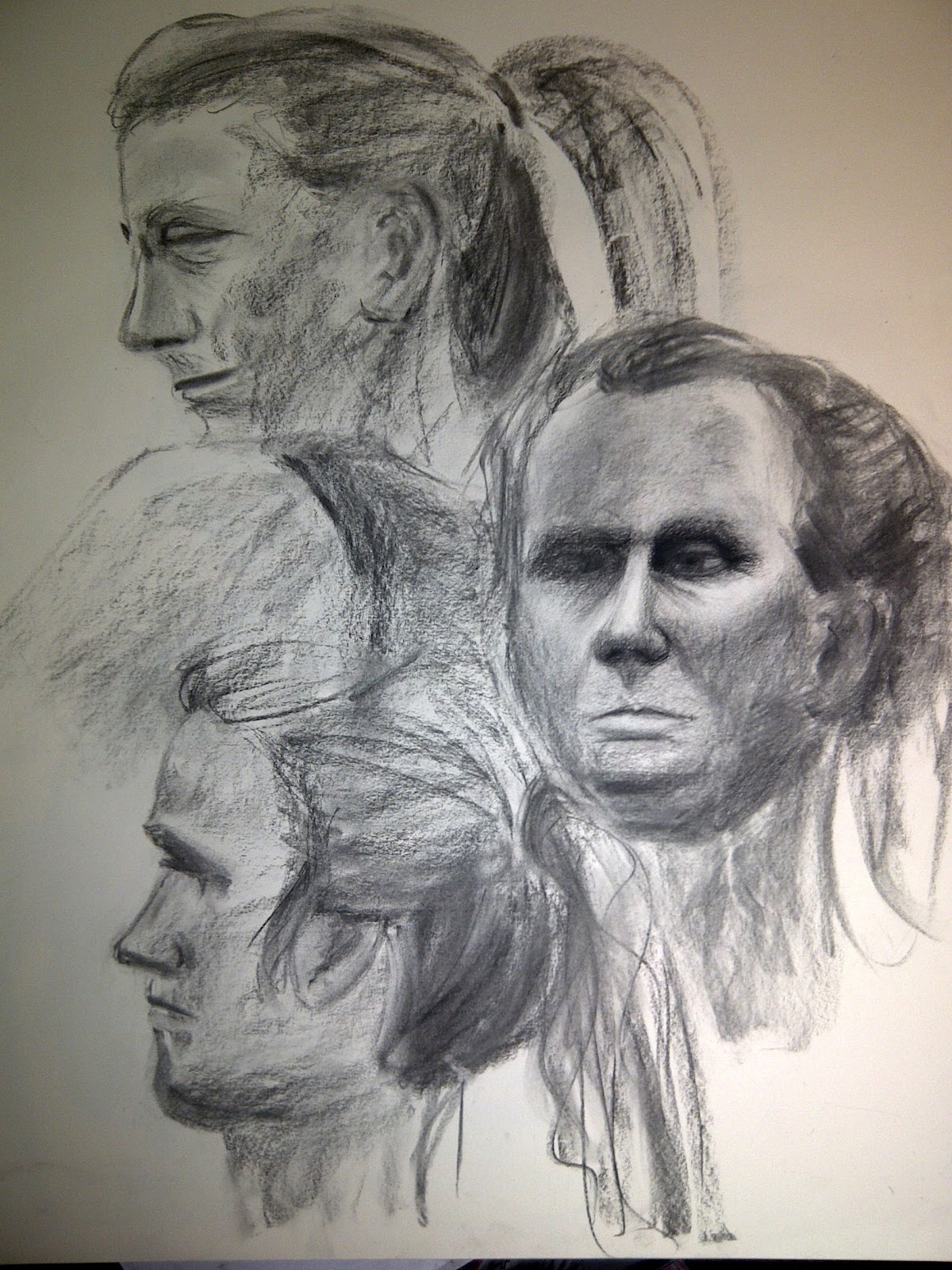 Allison K. Walker Art & Illustration: 'Head Drawing' - Assignment #5