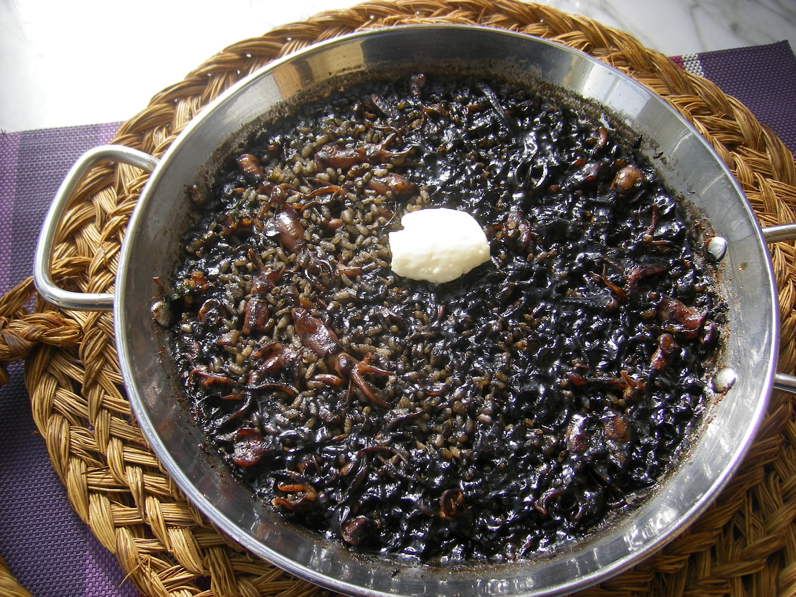 el placer del paladar: Arroz Negre