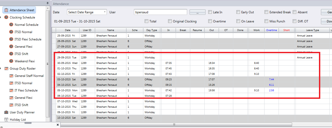 Creating Weekly Schedule with Flexible Overtime on Weekends in Ingress ...