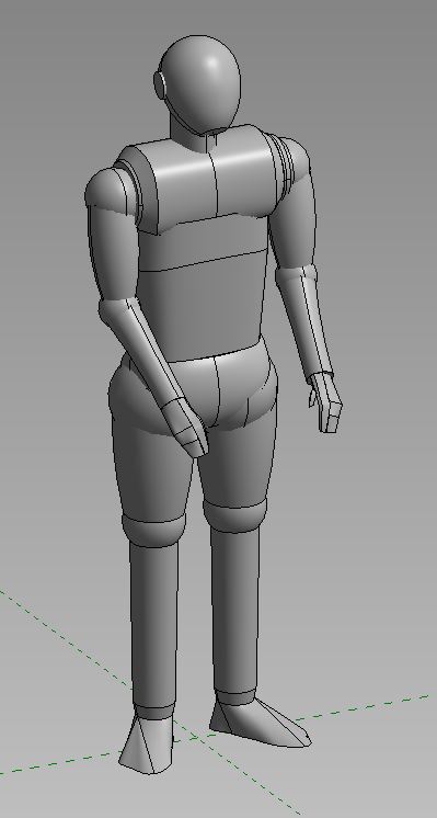 The BIM Data: Revit Human Model