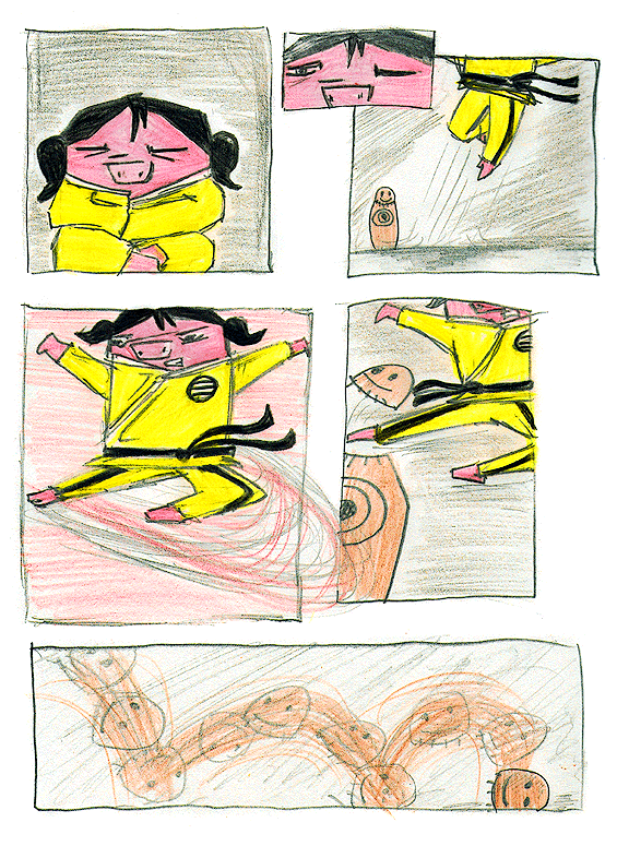 The Three Ninja Pigs