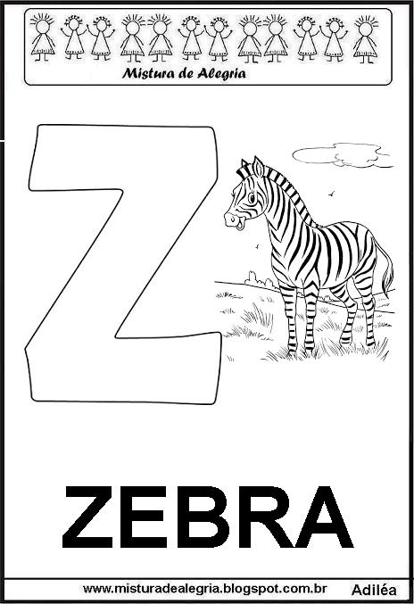 CARTAZES DO ALFABETO - SALA DE AULA - Mistura de Alegria