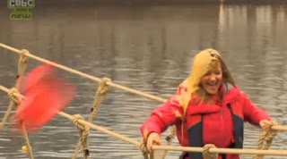 Messy Celebrity Polls: Helen Skelton gets gunged on Blue Peter