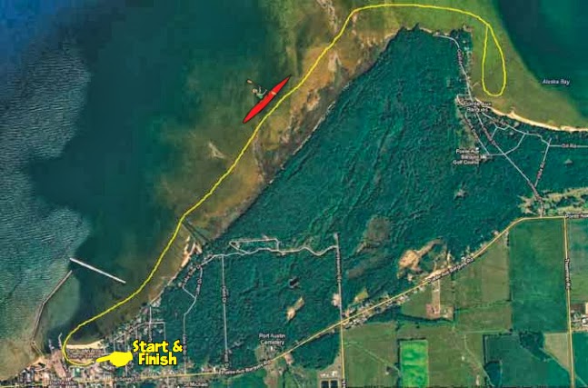 Pure Michigan: Kayaking Port Austin ~ تخت سارا