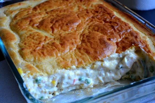 For the Love of Dessert: Cornbread Chicken Pot Pie