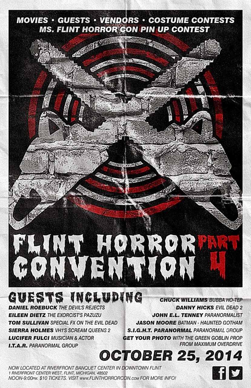 MOTORCITYBLOG: HALLOWEEN?? Flint Horror Con 4, October 25, @ Riverfront ...