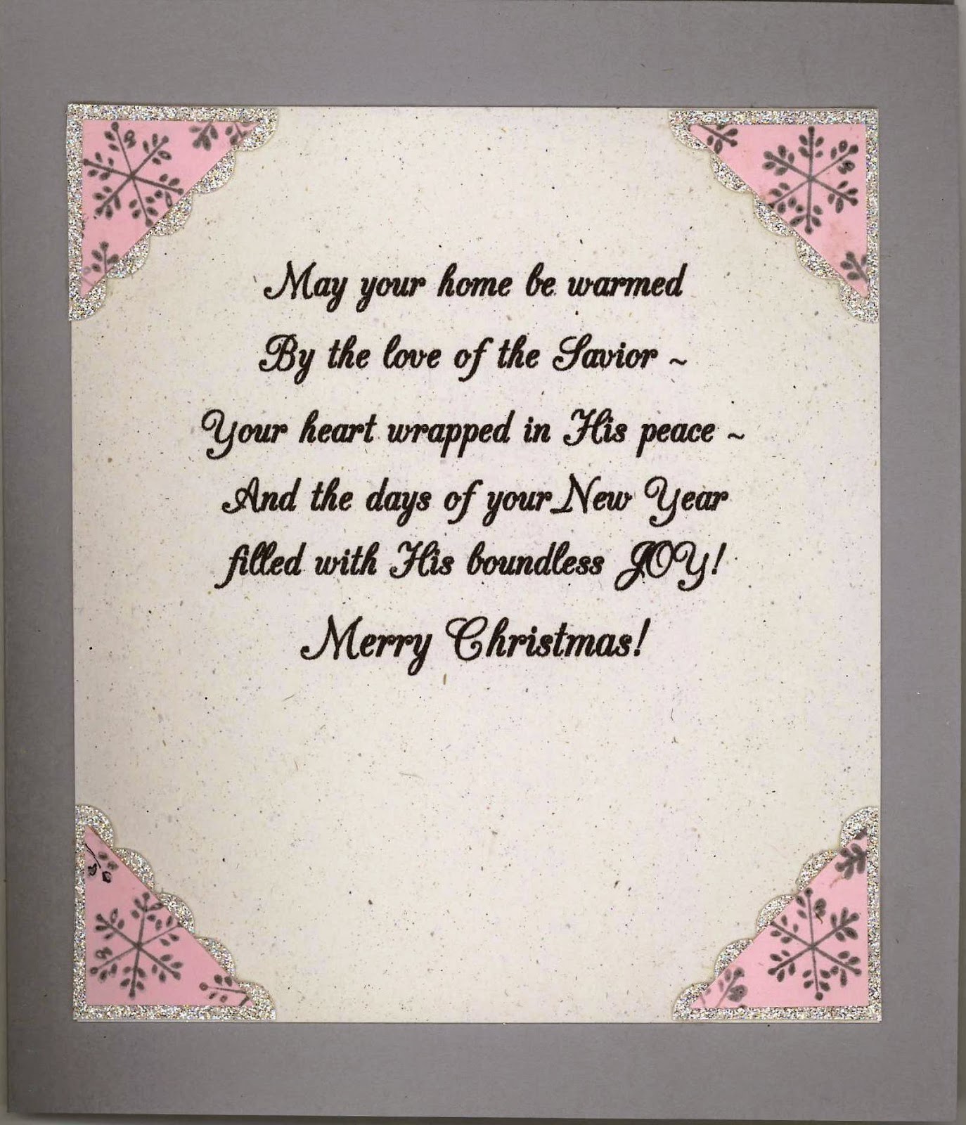 Chatterbox Creations: Christmas Snowflake Wishes