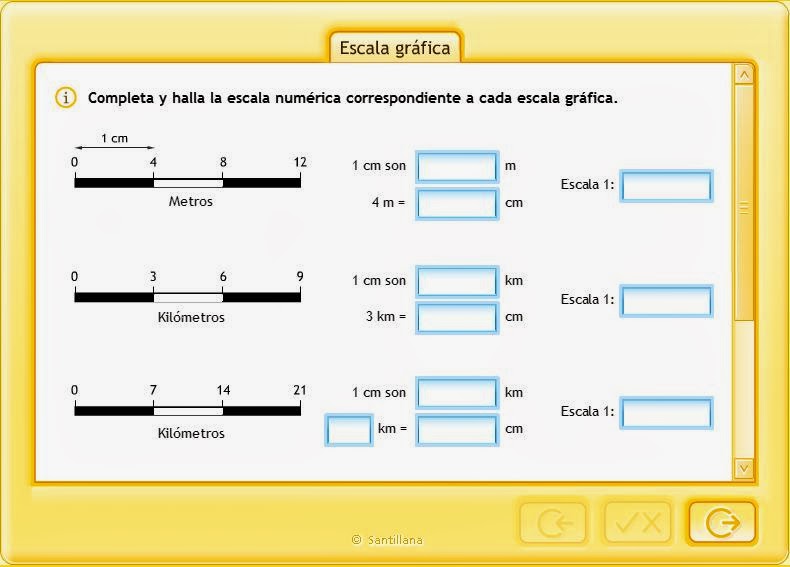 Recollecta: Tema 8 - La escala gráfica