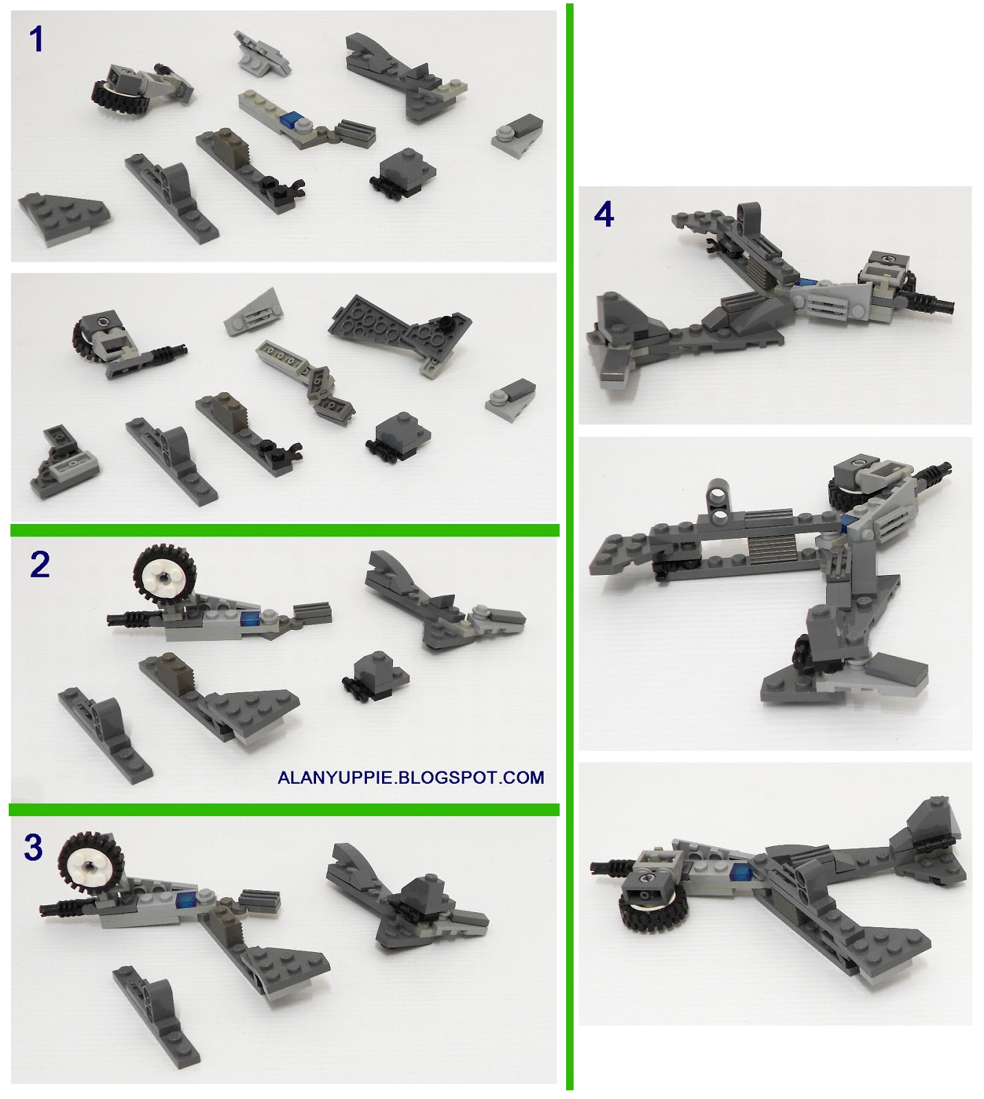Alanyuppie's LEGO Transformers: LEGO Springer Instructions
