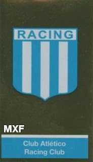 Figuritas del Fútbol argentino: Escudo Racing Club