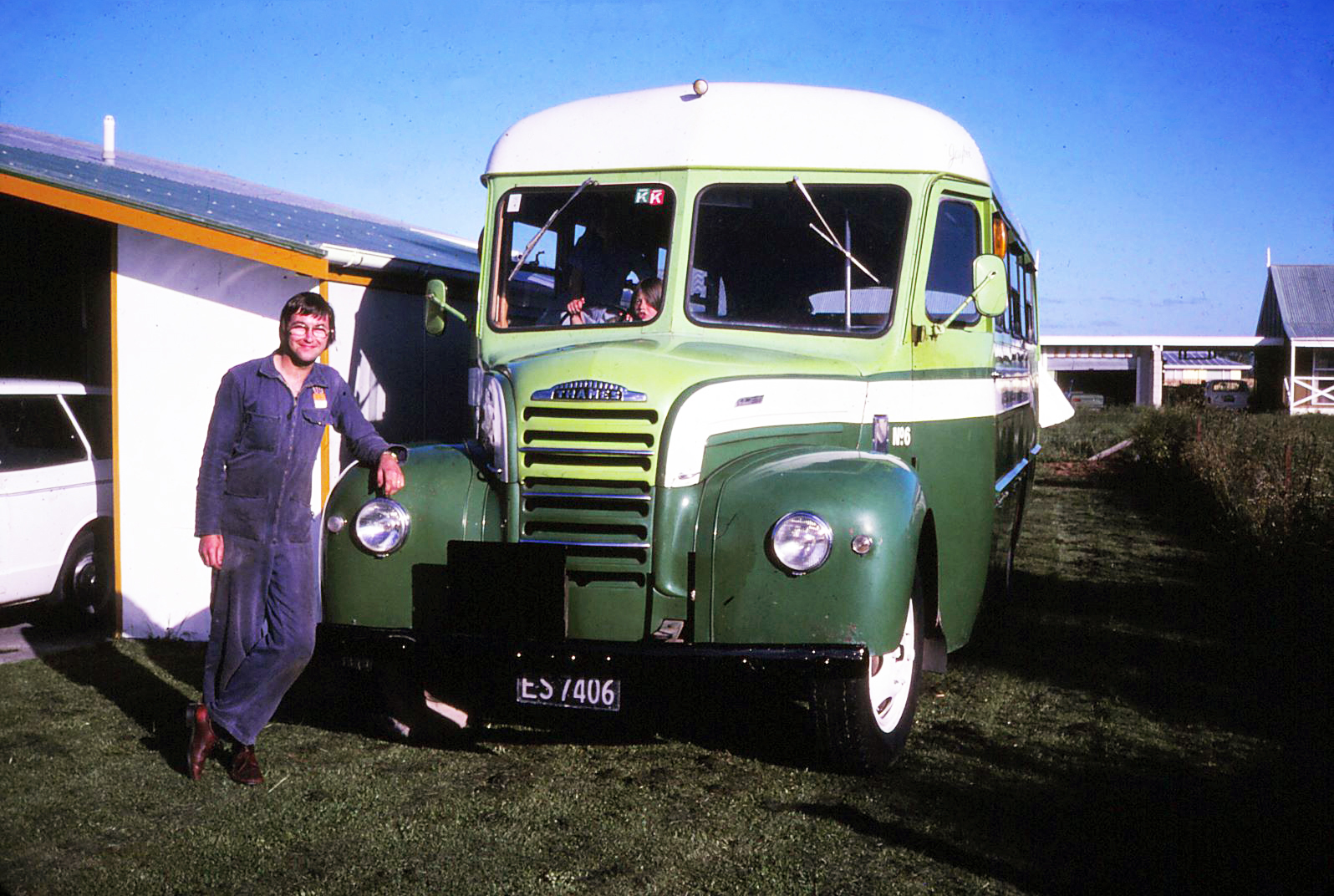 transpress nz: early 1950s Fordson Thames ET 7 36 bus