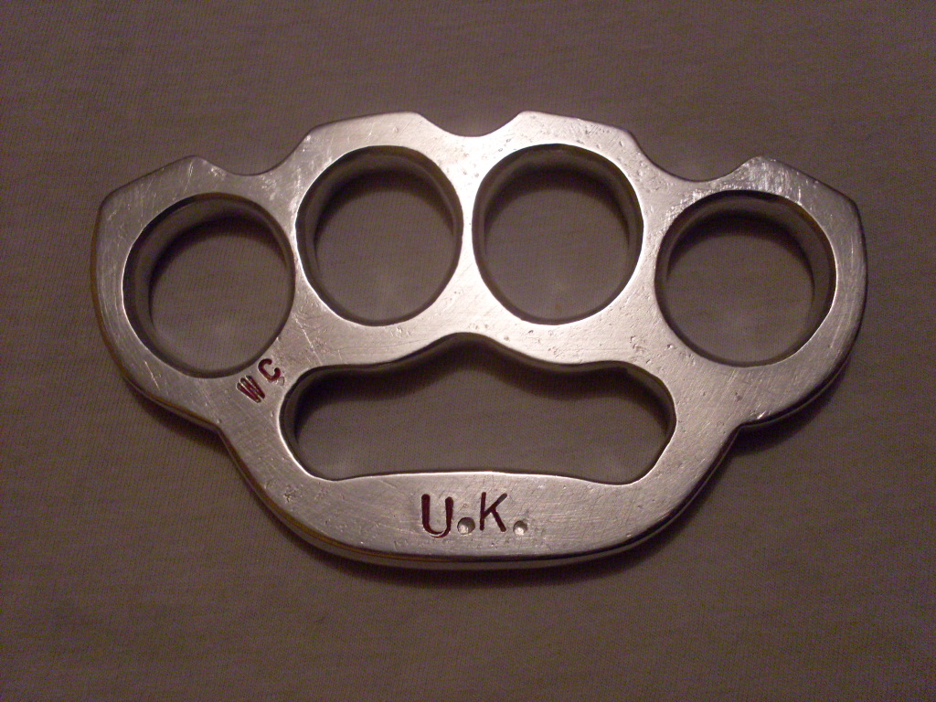 WeaponCollector's Knuckle Duster and Weapon Blog: Homemade U.K Knuckle ...