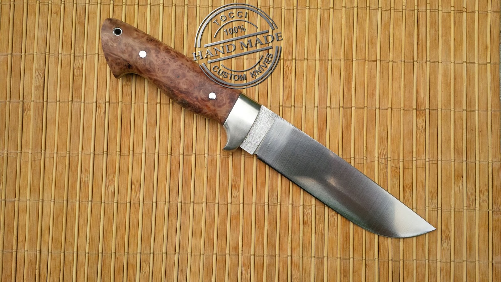 Нож "Бизон"-стомана D2! Handmade "Bison" Knife-D2 Steel! | ©Tocci ...