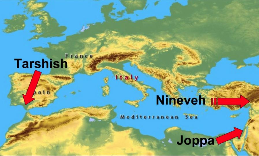 The Reason for Our Hope: Be Thankful. Forget Tarshish