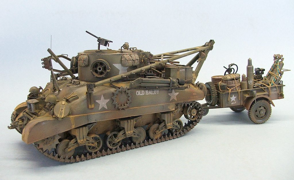 Panzerserra Bunker- Military Scale Models in 1/35 scale: M32B1 Tank ...
