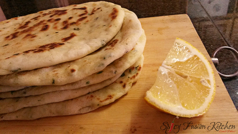 Garlic Butter & Green Chilli Paratha - Spicy Fusion Kitchen