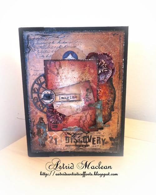 Anything But Cute: Spotlight Artist - Astrid - Visual Journal Cover