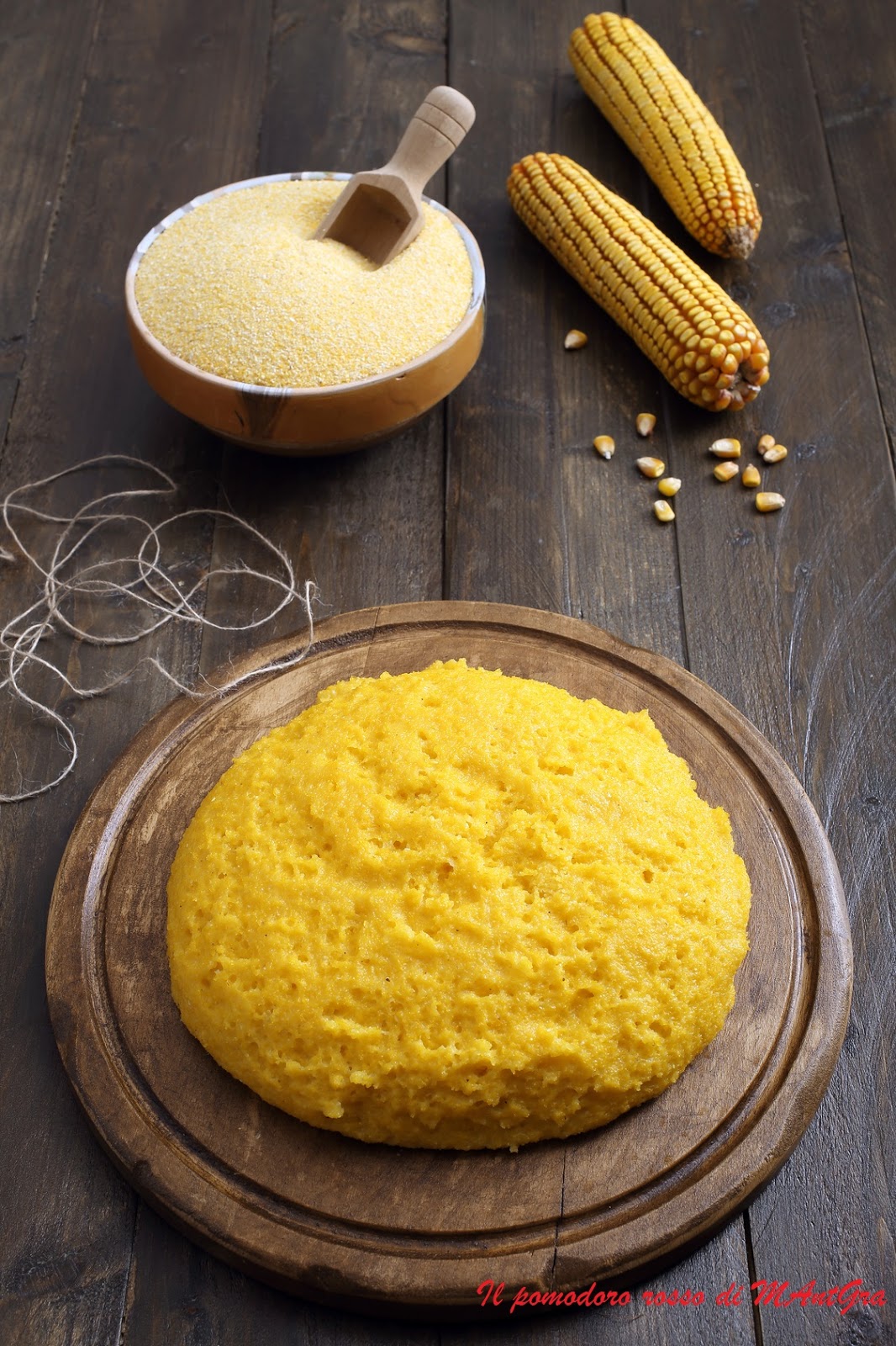 Il Pomodoro Rosso di MAntGra: Polenta ricetta base