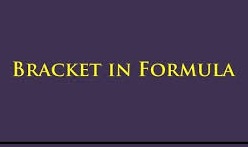 Easy Excel Shortcut and Formulas: How to use brackets in Excel formulas