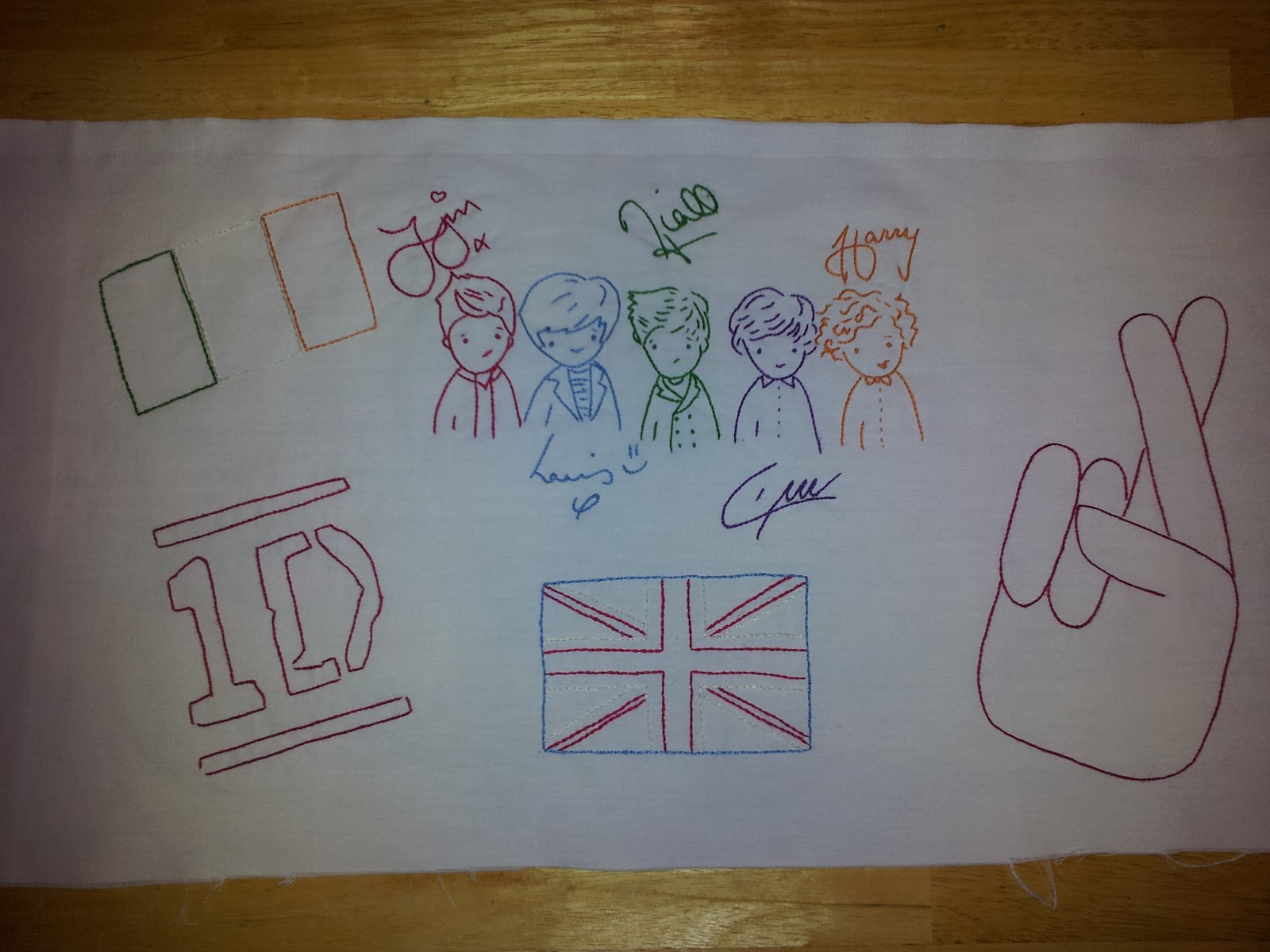 aprilsongstress: One Direction quilt project- Niall