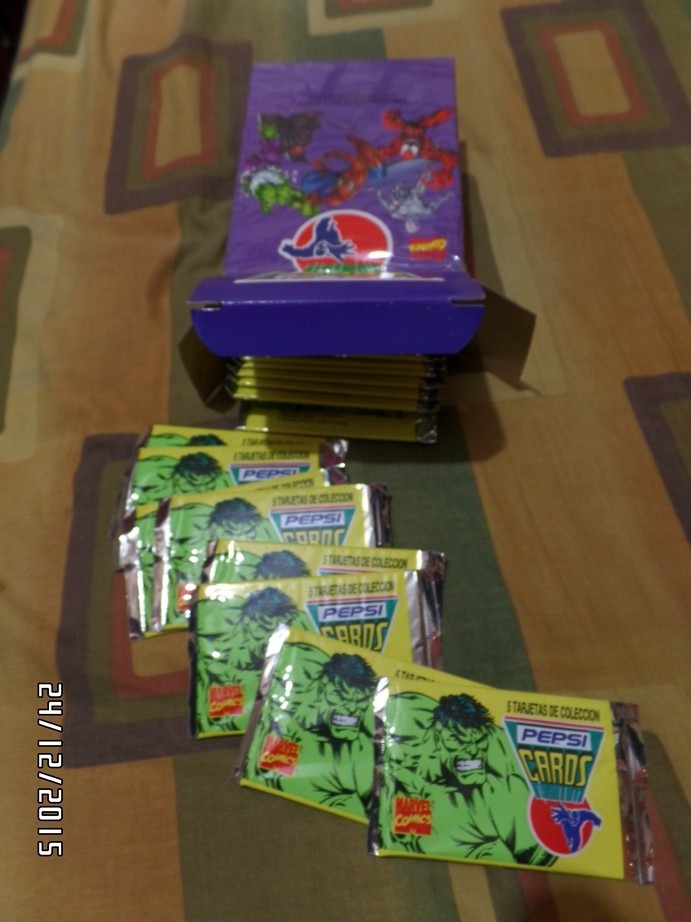 Sobre la Mesa: Pepsi Cards