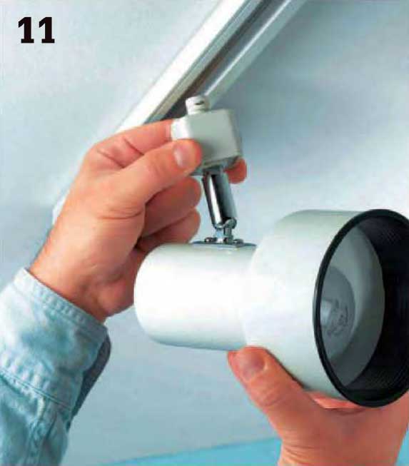 12 pasos para instalar una lámpara de riel | Instalaciones Eléctricas ...