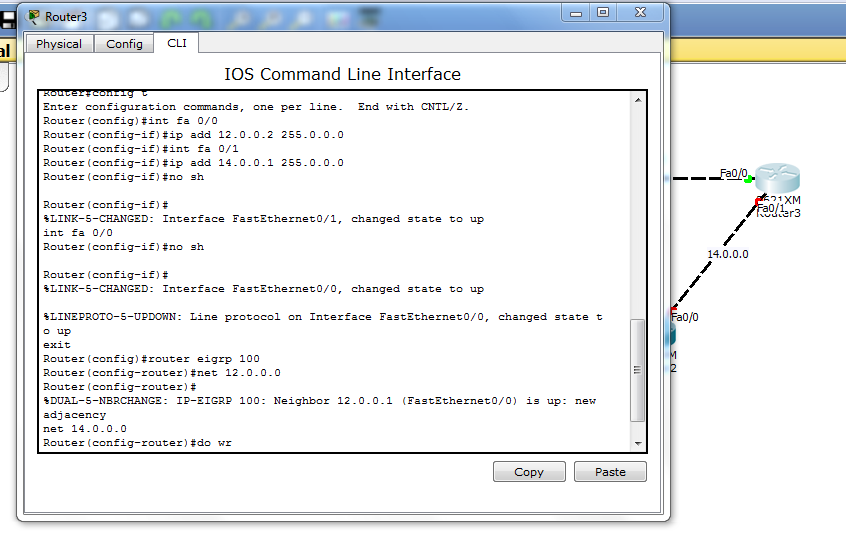 EIGRP configuration | Online Networks Solution