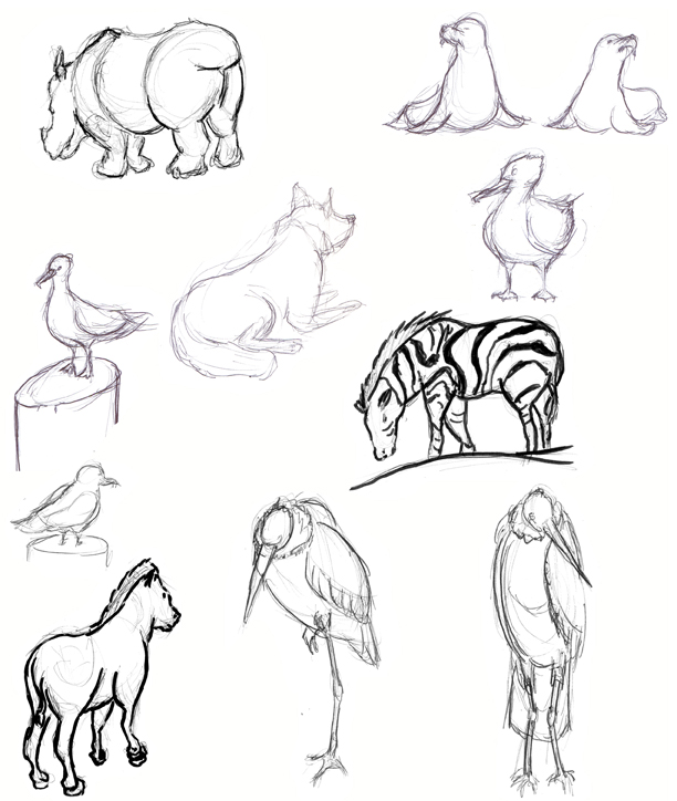 Animation and Things: Quick Sketch's