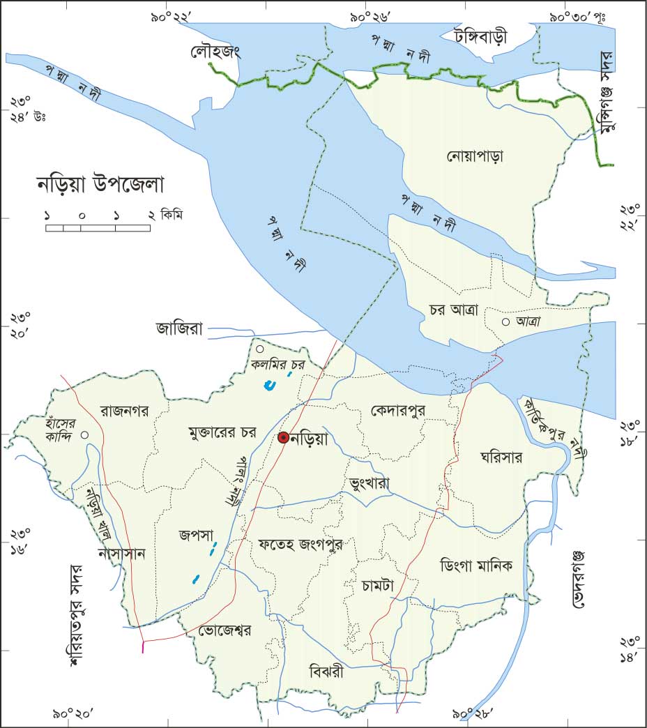 Bangladesh Map All: Naria Upazila MAP