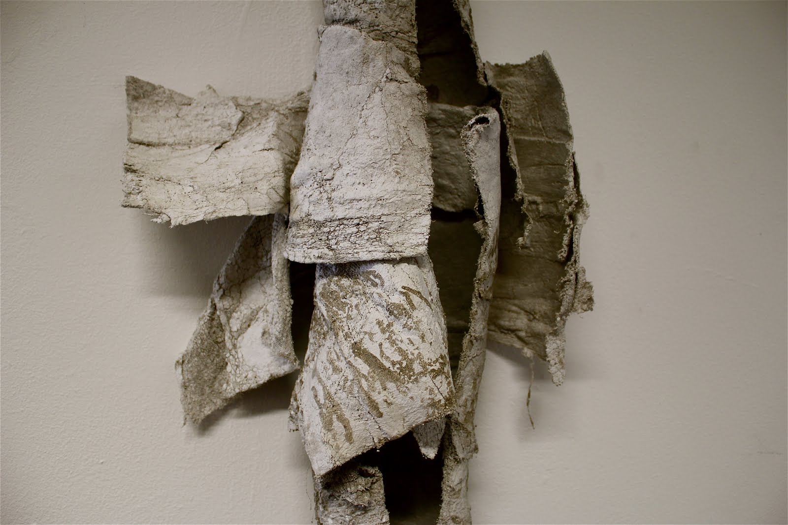 Lucy Fudge: Sculpture, 2010. Fragmented Casts taken from the body ...