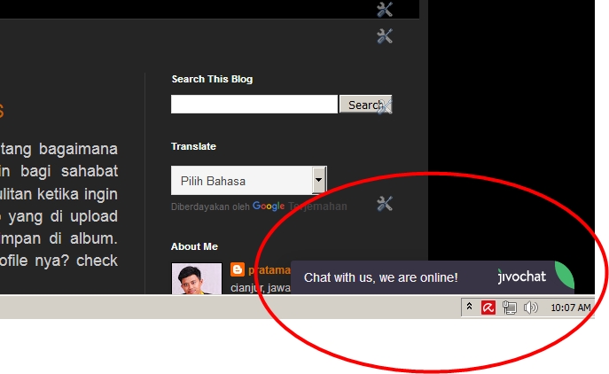 WHOOPY: CARA MENAMBAHKAN FITUR LIVE CHAT PADA BLOG
