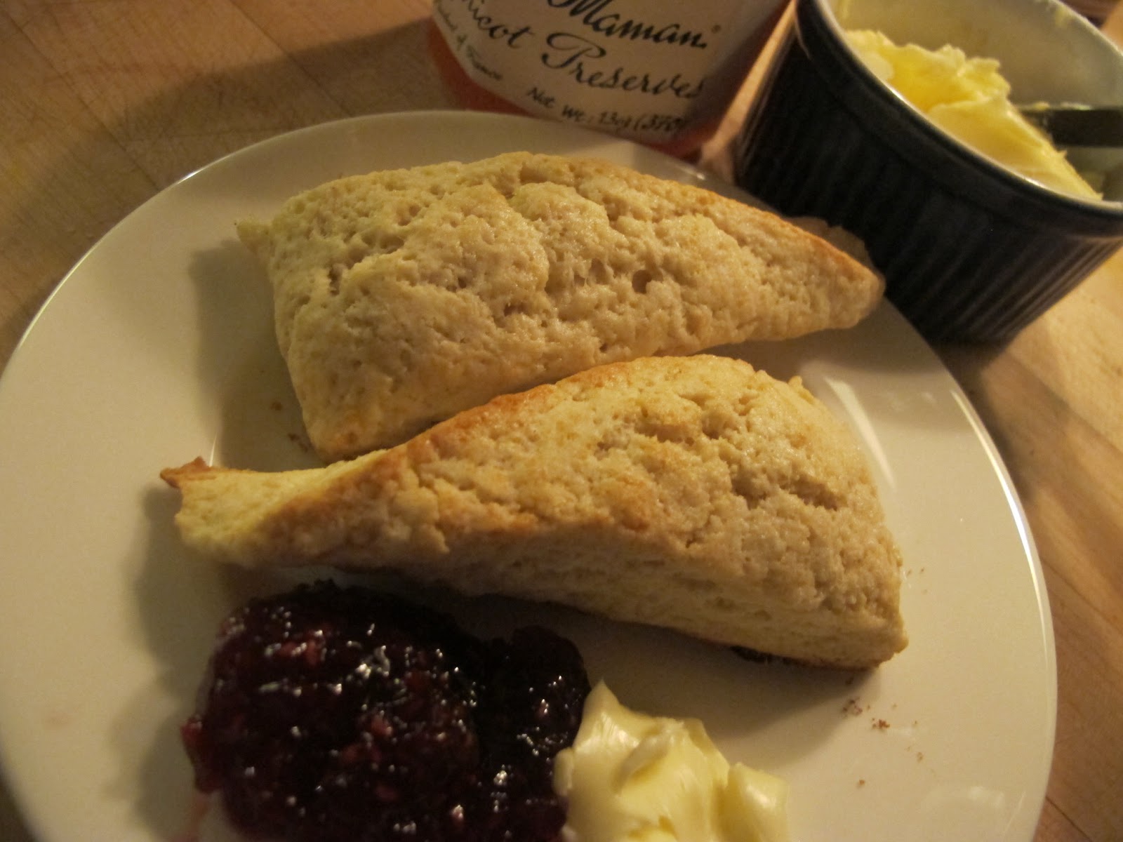 Dinner Place: Scones for Breakfast; Scones for Lunch