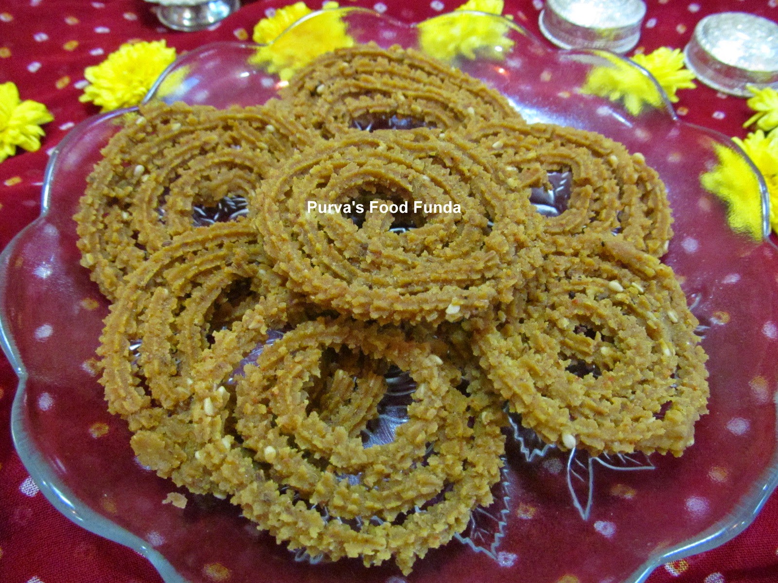 Food Funda: Multigrain Chakali / Murukku (Bhajanichya Chakalya)