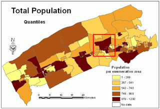 Mosler Maps: Unstandardized Choropleth Map