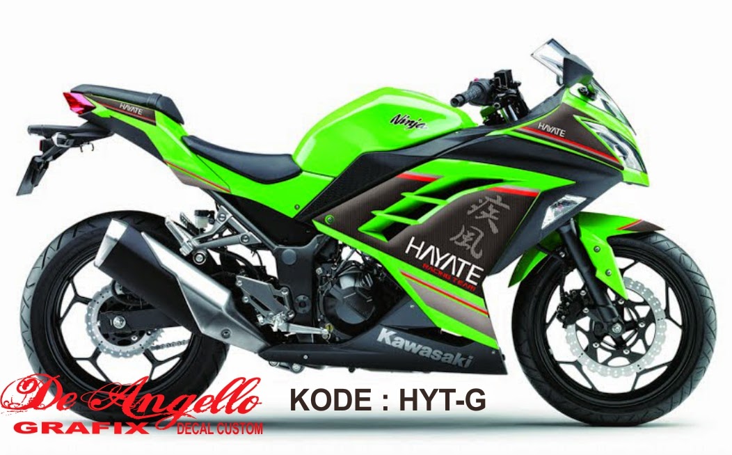 decals custom: DECAL NINJA 250 FI HAYATE
