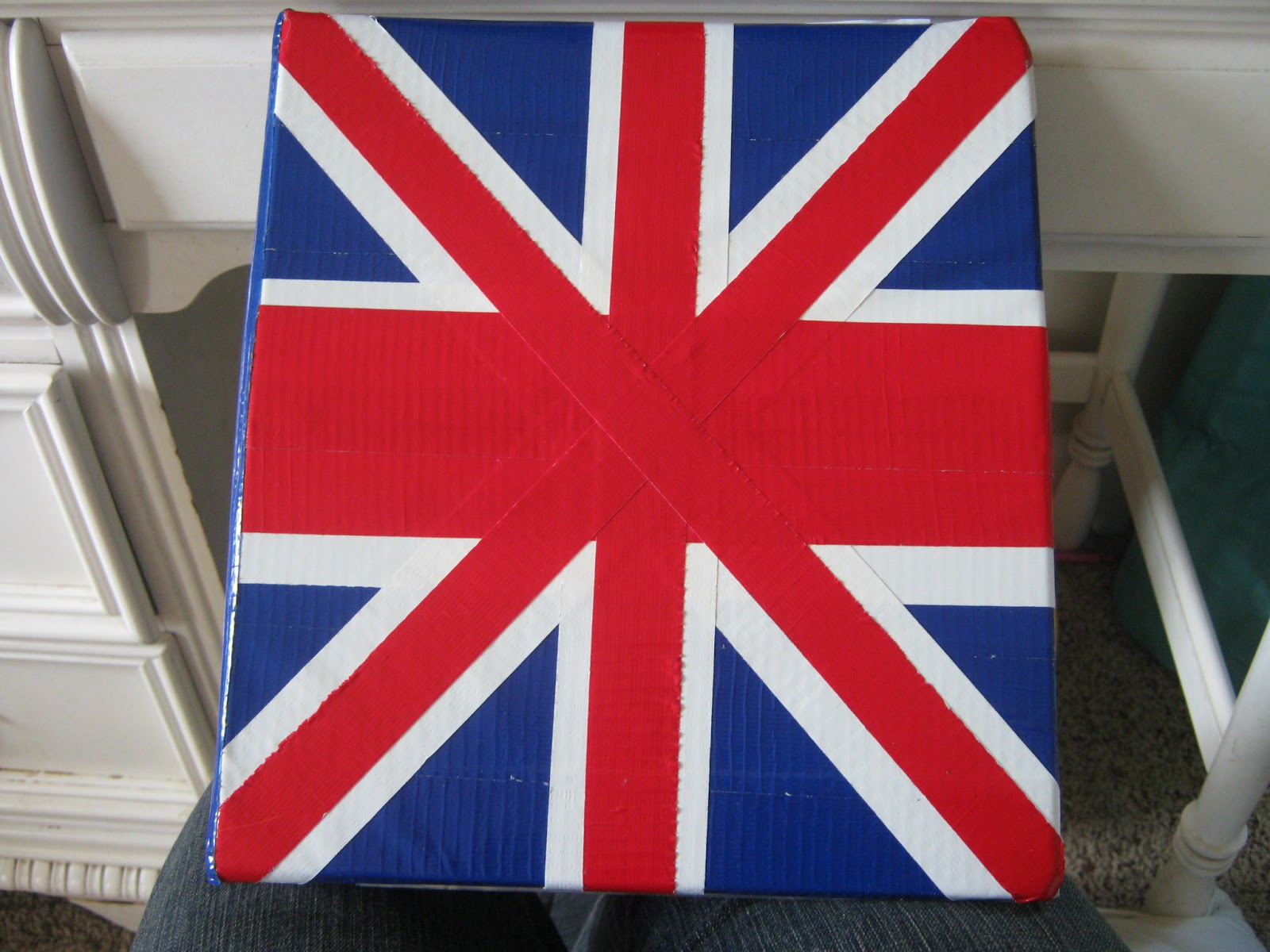 Two Girls And Their Ideas: British Flag Project