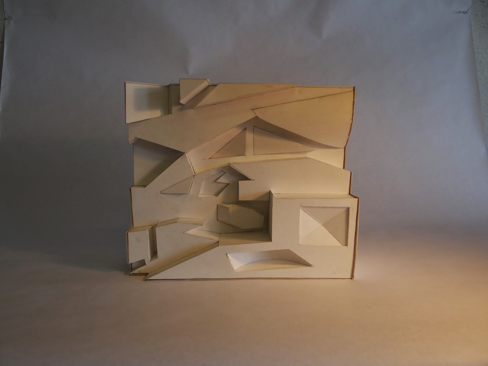 Visual Studies I and II: Design III, Relief design